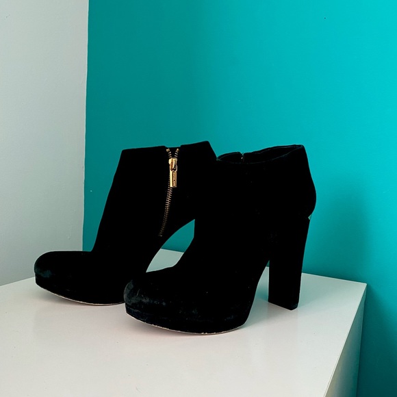 MICHAEL Michael Kors | Shoes | Michael Kors Mk High Heels Ankle Booties ...